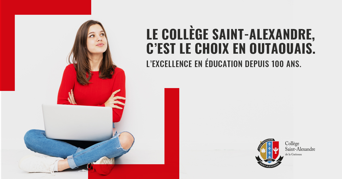 2e, 3e, 4e, 5e secondaire | Collège Saint-Alexandre, Gatineau, Outaouais